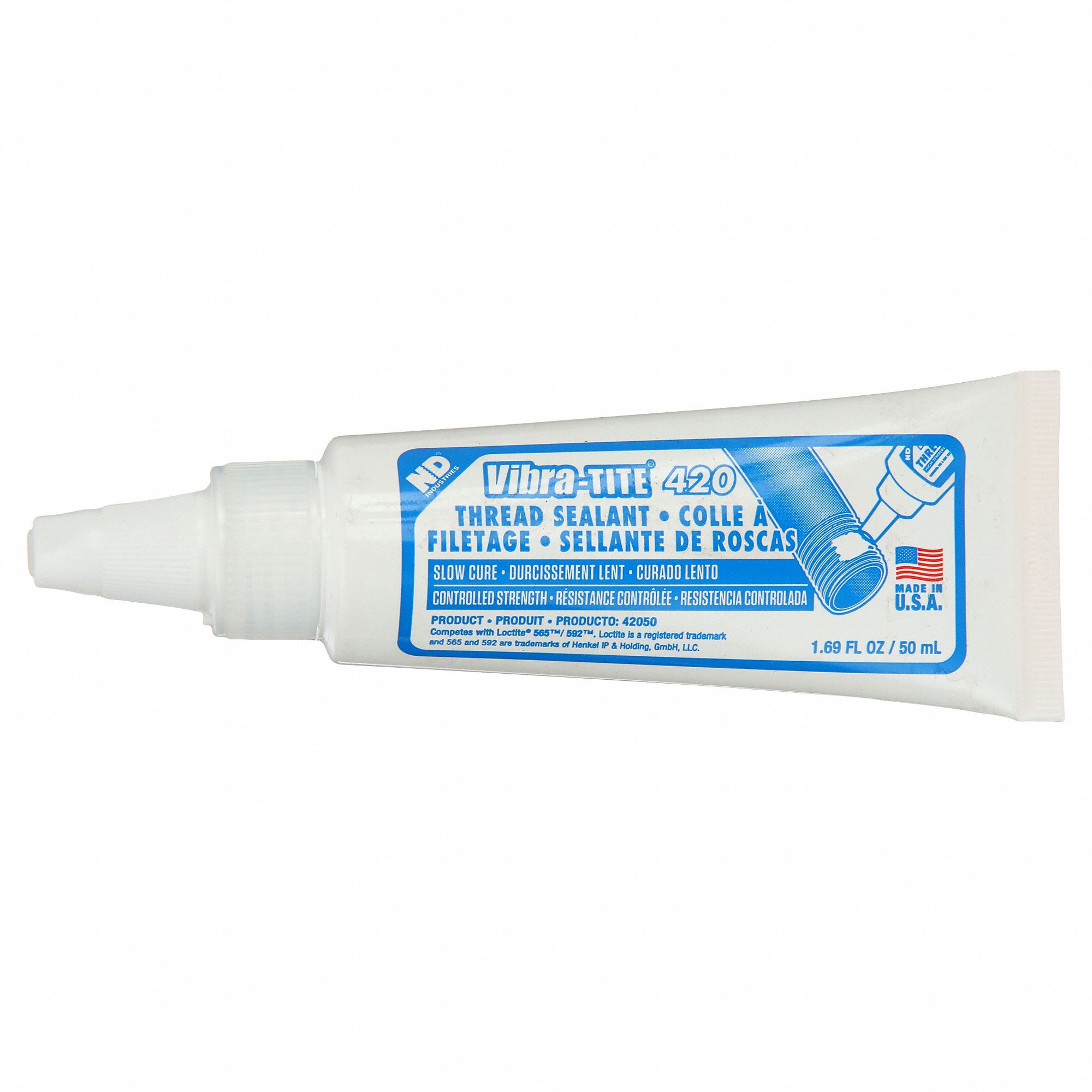 VIBRA-TITE, 1.7 fl oz, Tube, Thread Sealant - 49CE88|42050 - Grainger