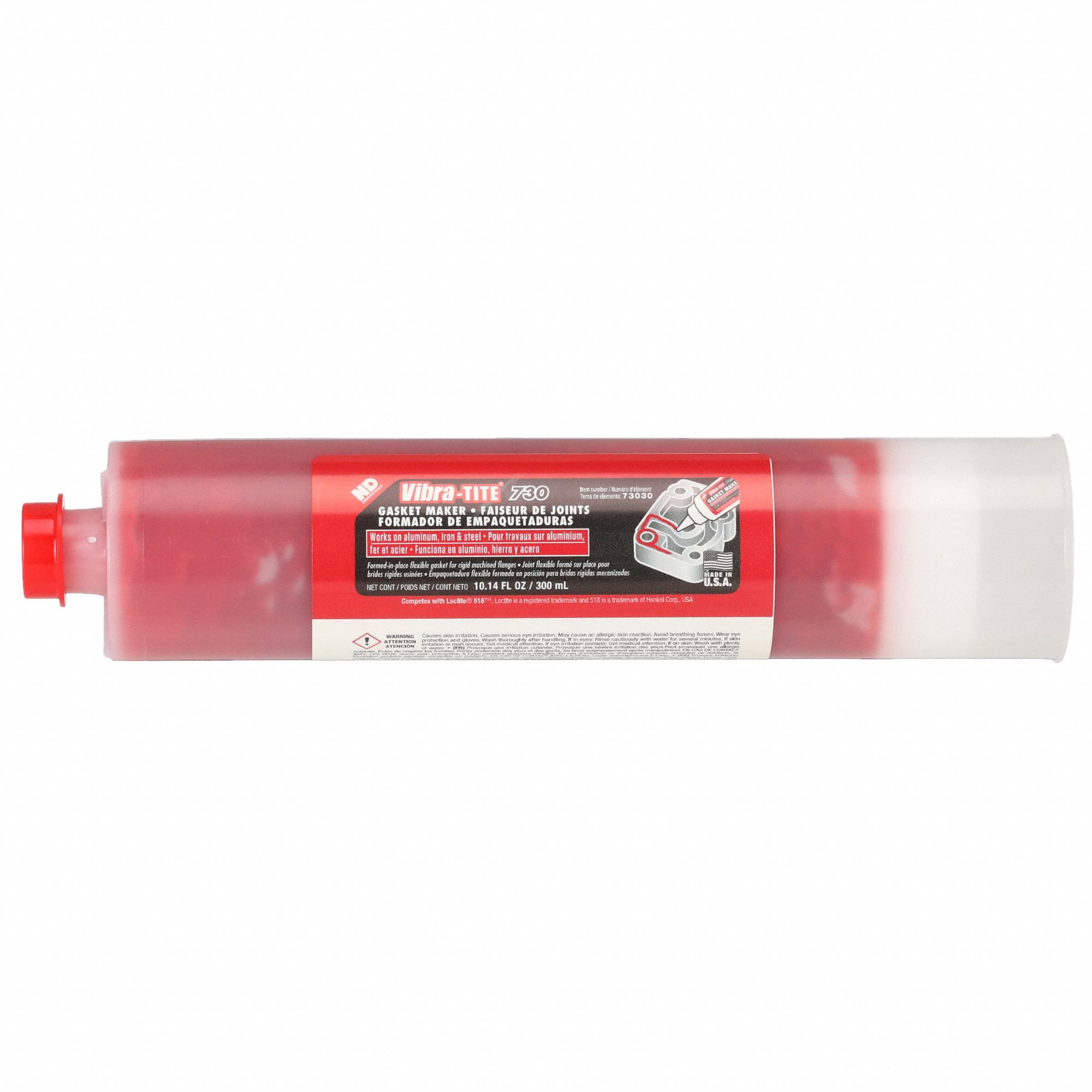 VIBRA-TITE, 10.14 fl oz, Cartridge, Gasket Sealant - 49CH90|73030 ...