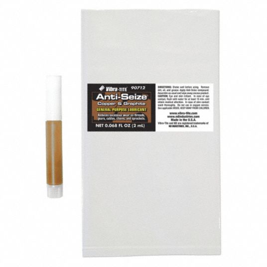 VIBRA-TITE, Tube, 2 mL, General Purpose Anti-Seize - 49CH98|90712 ...