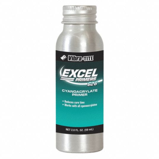 VIBRA-TITE, Excel 626, 2 fl oz, Primer - 49CJ74|62602 - Grainger