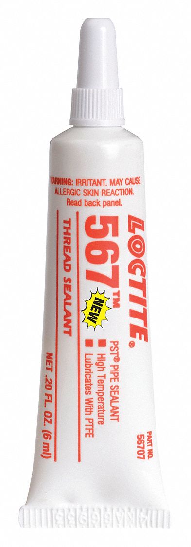 LOCTITE, 567, 0.2 fl oz, Pipe Thread Sealant - 49CR85|2087068 - Grainger