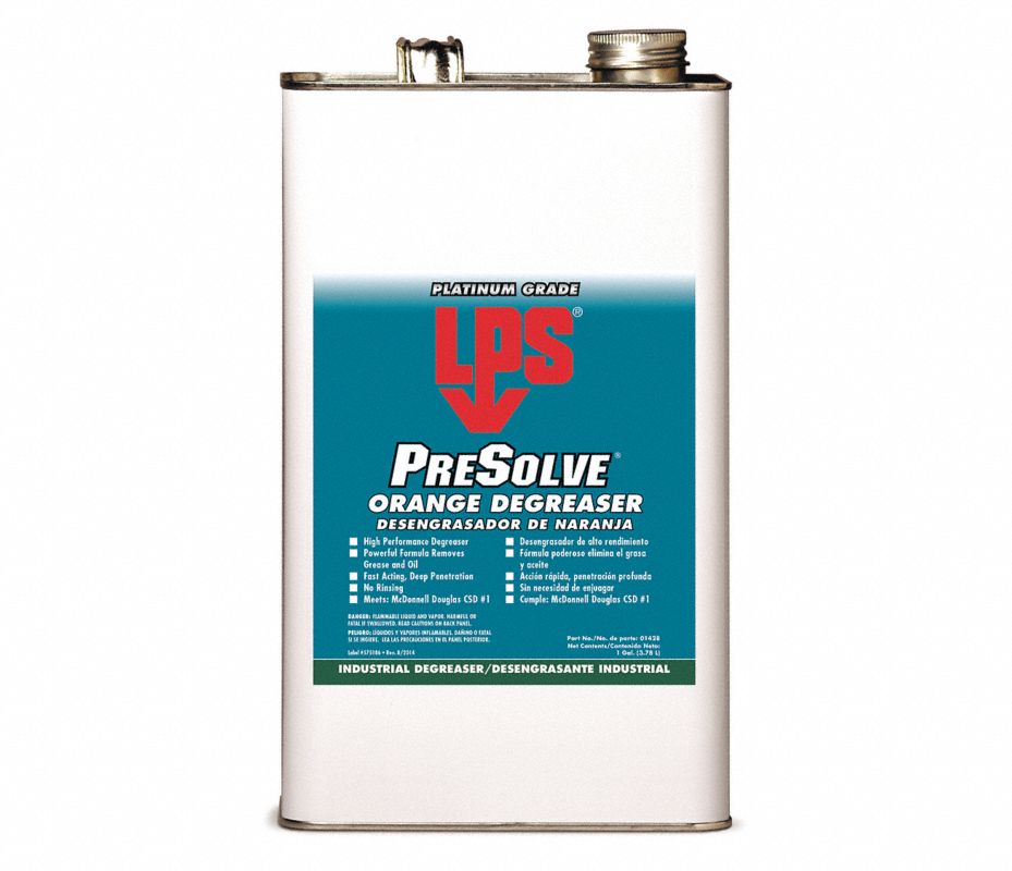 LPS Desengrasante PreSolve Líquida 8 lb. - Desengrasantes - 49CT11 ...