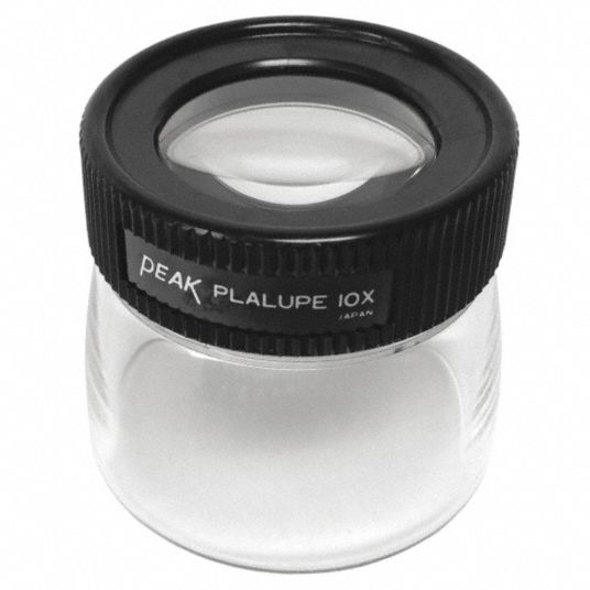 PEAK, 10X Power, 1 in Focal Distance, Fixed Focus Loupe - 49CT47|TS2032 ...