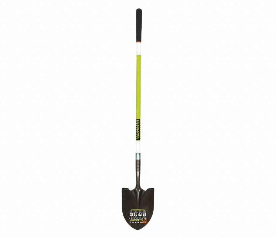SEYMOUR MIDWEST Pala,Punta Redonda,Acero,48" L - 49DG91 | 49750GRA ...