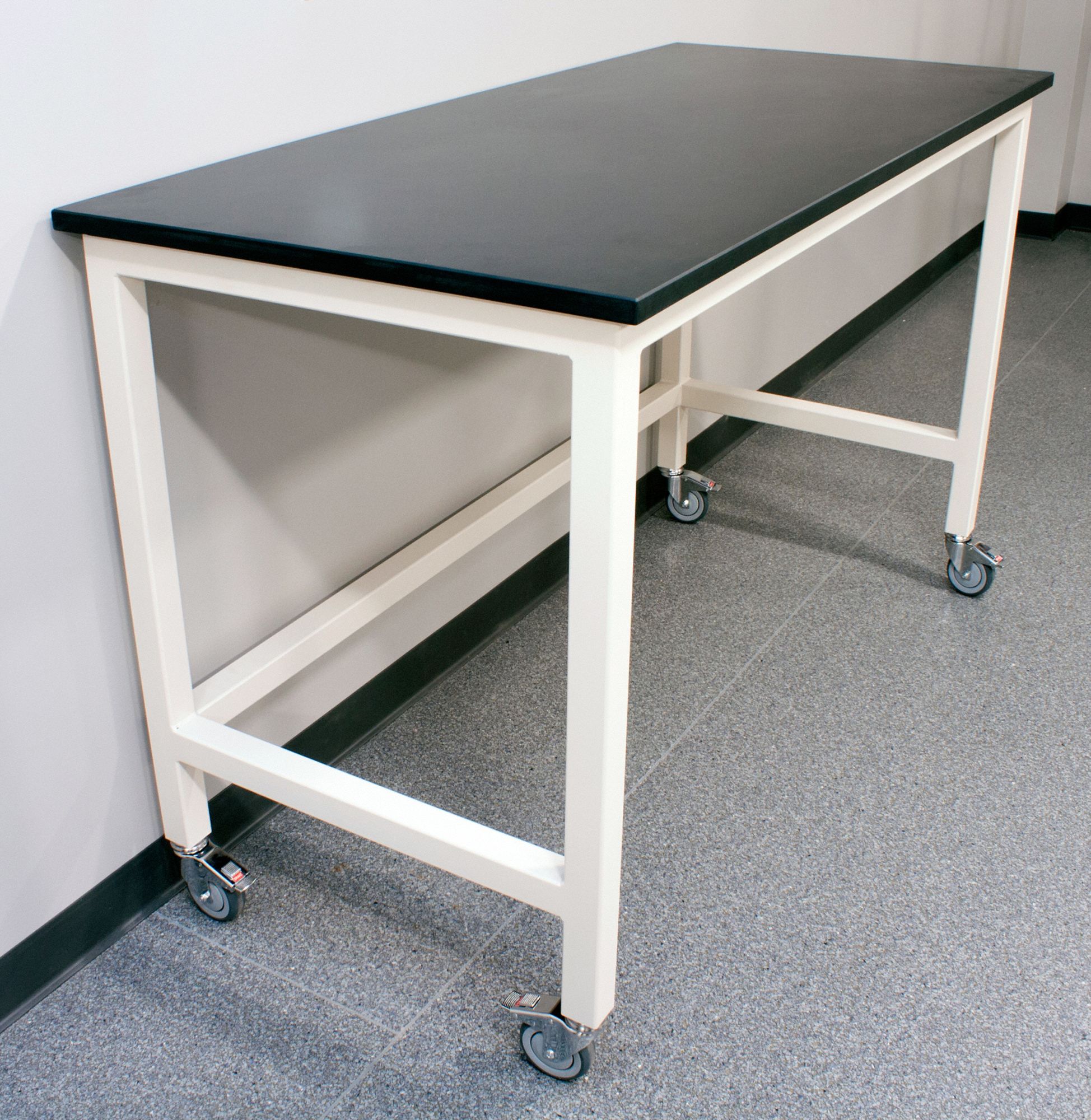ICI 96 in x 24 in x 37 in Steel Table with 960 lb Load Capacity, Pearl ...