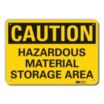 Chemical, Gas, & Hazardous Material Storage Signs - Grainger Industrial ...