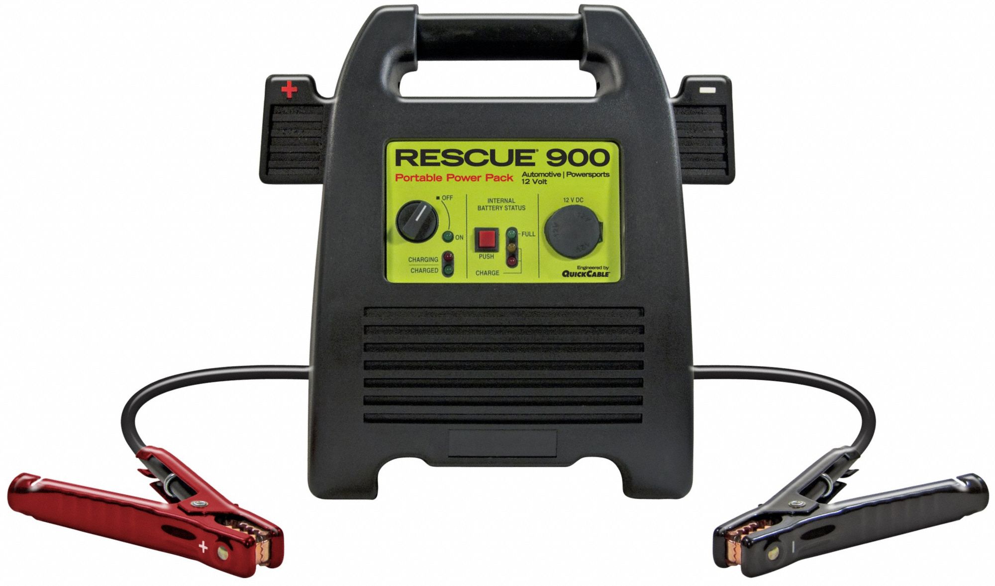 QUICKCABLE Portable Power Pack: Boosting, For 12 V DC Battery Volt, 2 A ...