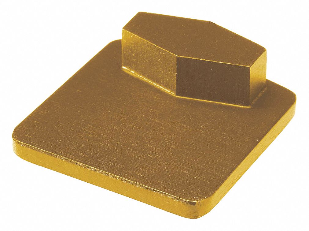 HUSQVARNA, Hard, 30 Grit, Single Hexagonal Diamond Tool - 49EK92|G 674 ...