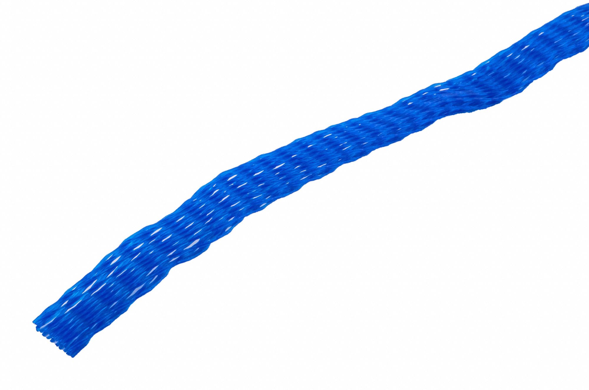 2,750 ft, Blue, Sleeve Web Netting - 49EL69|420201BC - Grainger