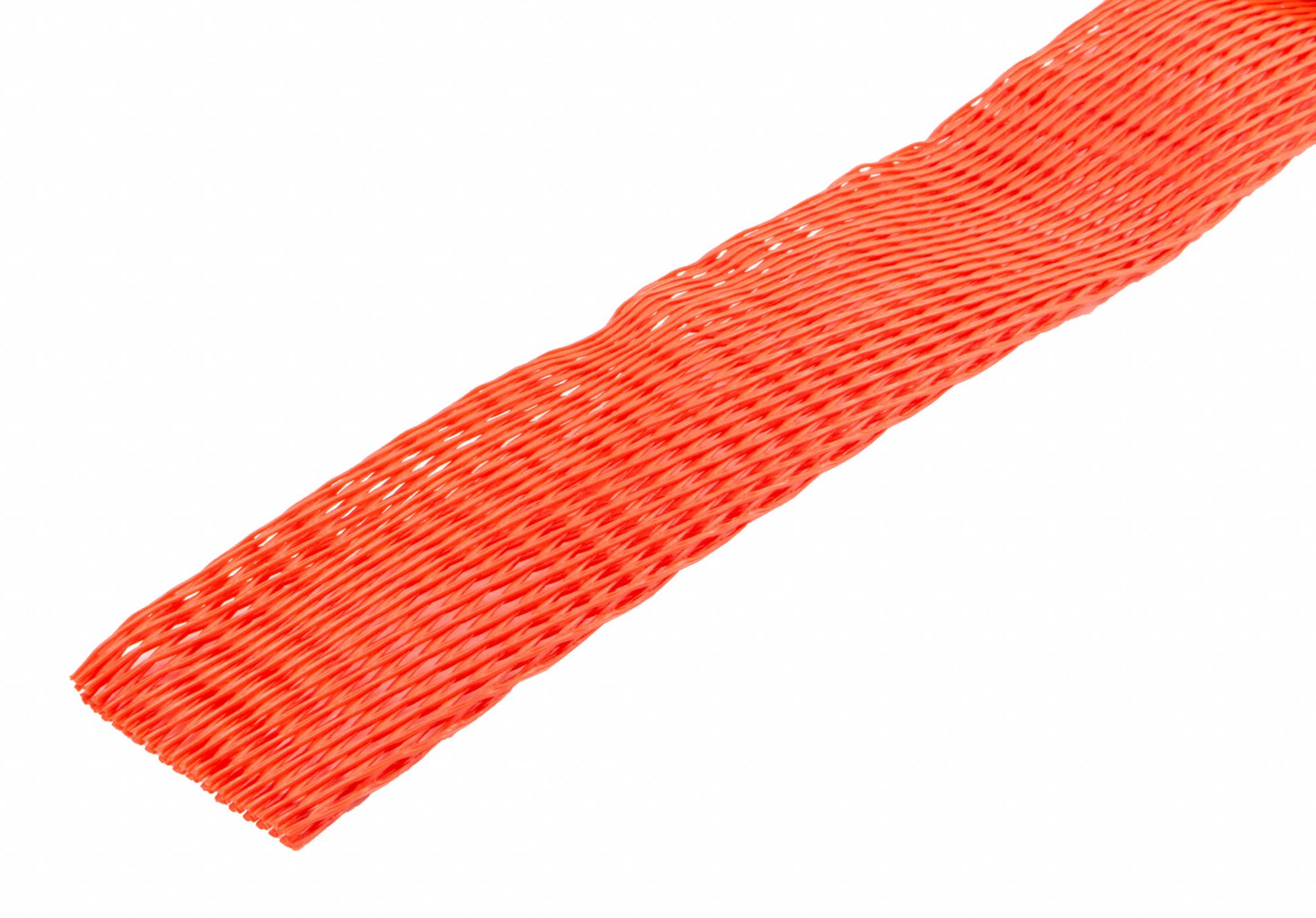 800 ft, Red, Sleeve Web Netting - 49EL71|425401HB - Grainger