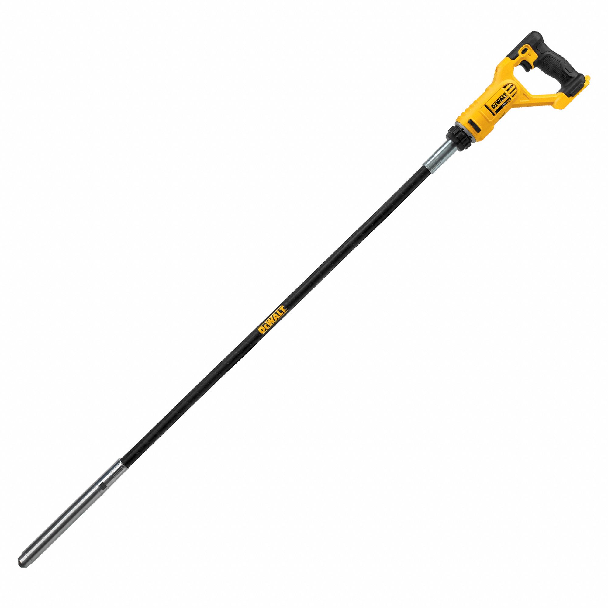 DEWALT Cordless Concrete Vibrator: Handheld, 20V DC, 4 ft Lg, 1 1/8 in ... DEWALT Cordless Concrete Vibrator: Handheld, 20V DC, 4 ft Lg, 1 1/8 in ...