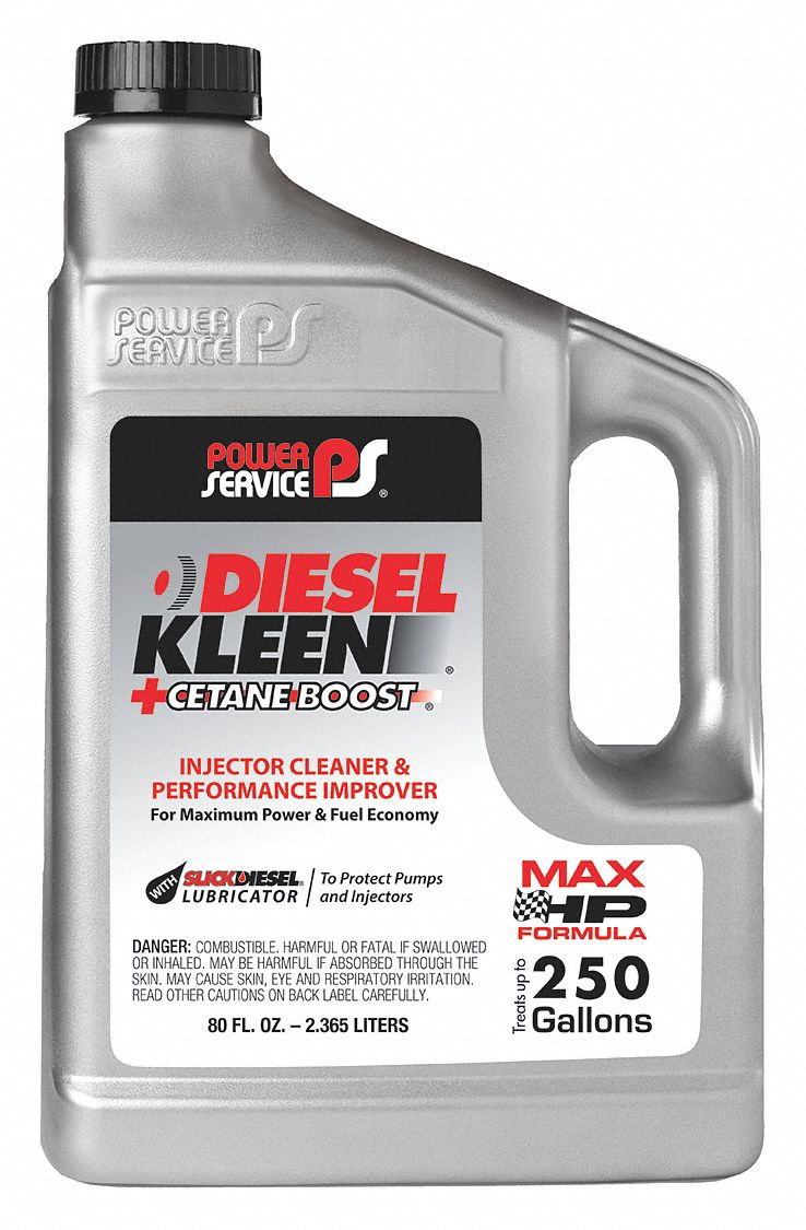 POWER SERVICE PRODUCTS, 80 oz Container Size, Diesel System Cleaner and ...
