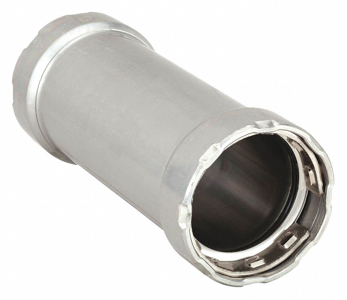 VIEGA MEGAPRESS, 3/4 in Pipe x 3/4 in Pipe Size, Press-fit x Press-fit ...