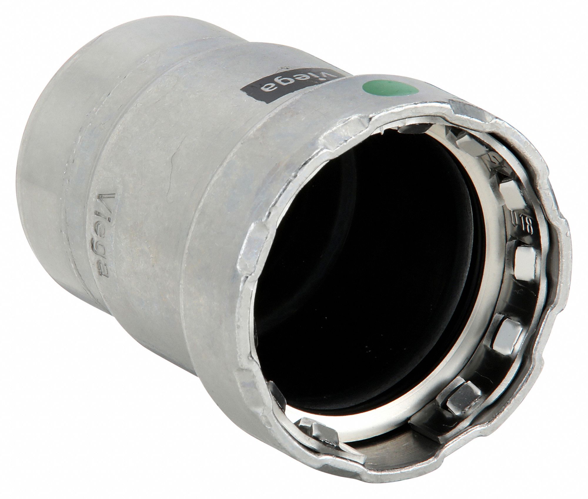 VIEGA MEGAPRESS, 2 in Pipe Size, Press-fit, Crimp Fitting Cap - 49EU48 ...