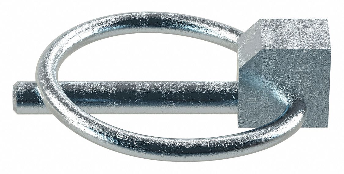 Inch, 1 in Usable Lg, Lynch Pin,3/16in dia,1in L,PK10 - 49EV01|WWG-LPZ ...
