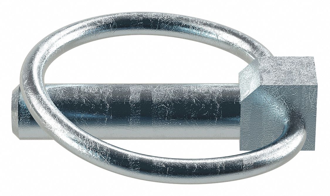 Inch, 1 1/2 in Usable Lg, Lynch Pin,7/16in dia,1 1/2in L,PK10 - 49EV06 ...