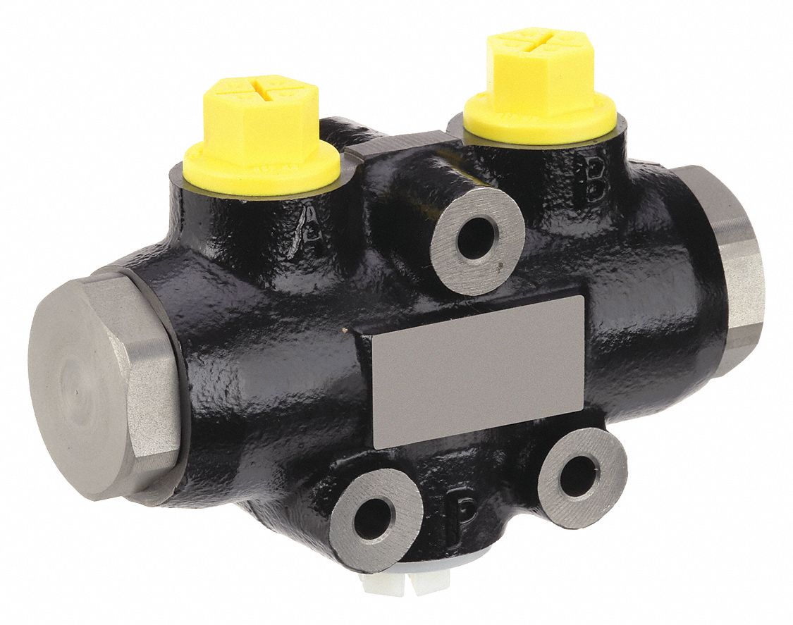 BUCHER HYDRAULICS, 3/4 in BSPP, 9.8 gpm to 19.8 gpm, Hydraulic Flow ...