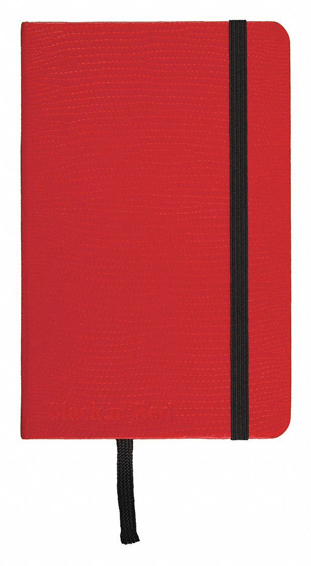 BLACK N' RED, 3-1/2 in x 5-1/2 in Sheet Size, Legal, Notebook - 49EW41 ...