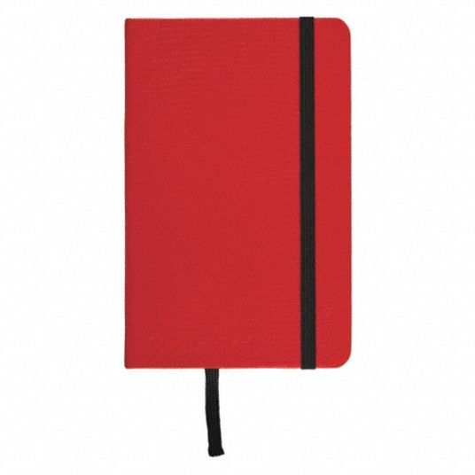 BLACK N' RED, 3-1/2 in x 5-1/2 in Sheet Size, Legal, Notebook - 49EW41 ...