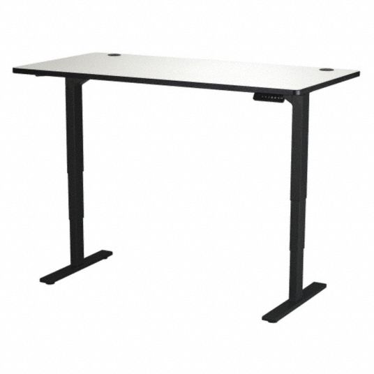 Adjustable Table,30 in.D,60 in.W,Gry - Grainger