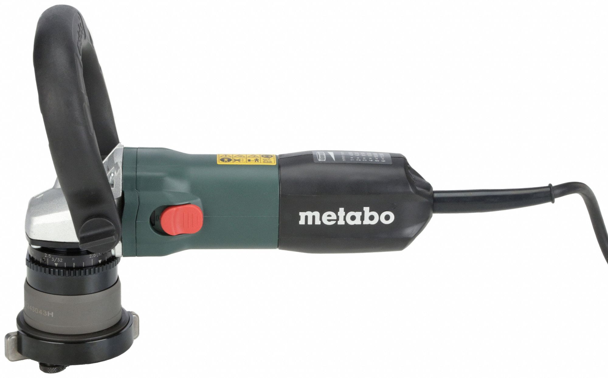 METABO Beveling Machine: 115V, 1.25 hp, 7/64 in Min Thick, 45°, 5/32 in ...