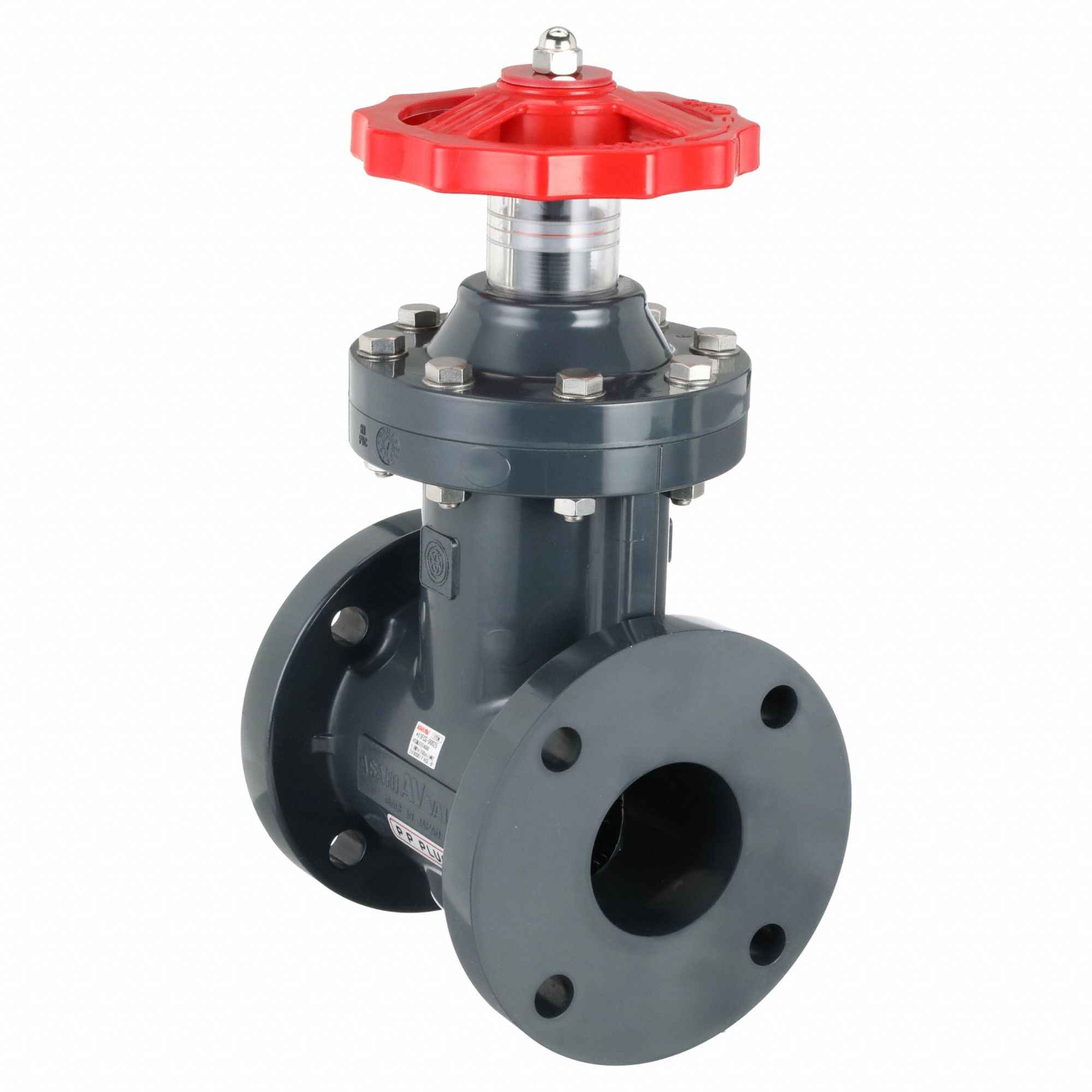 ASAHI, 3 in, PVC, Gate Valve - 49FA09|1251030 - Grainger