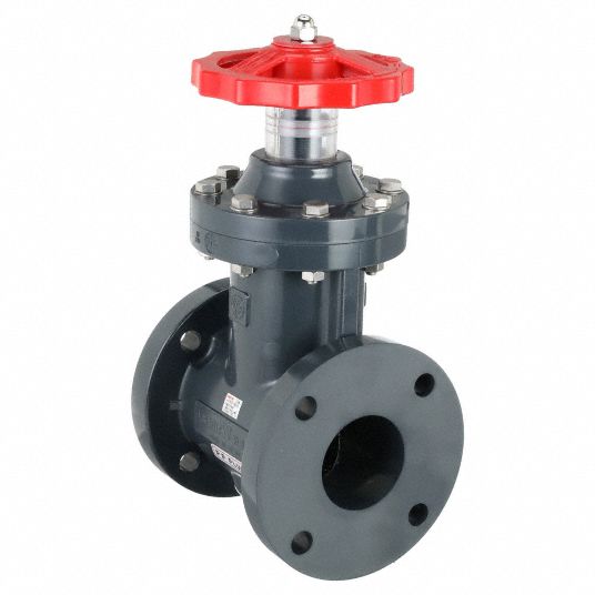 ASAHI, 3 in, PVC, Gate Valve - 49FA09|1251030 - Grainger