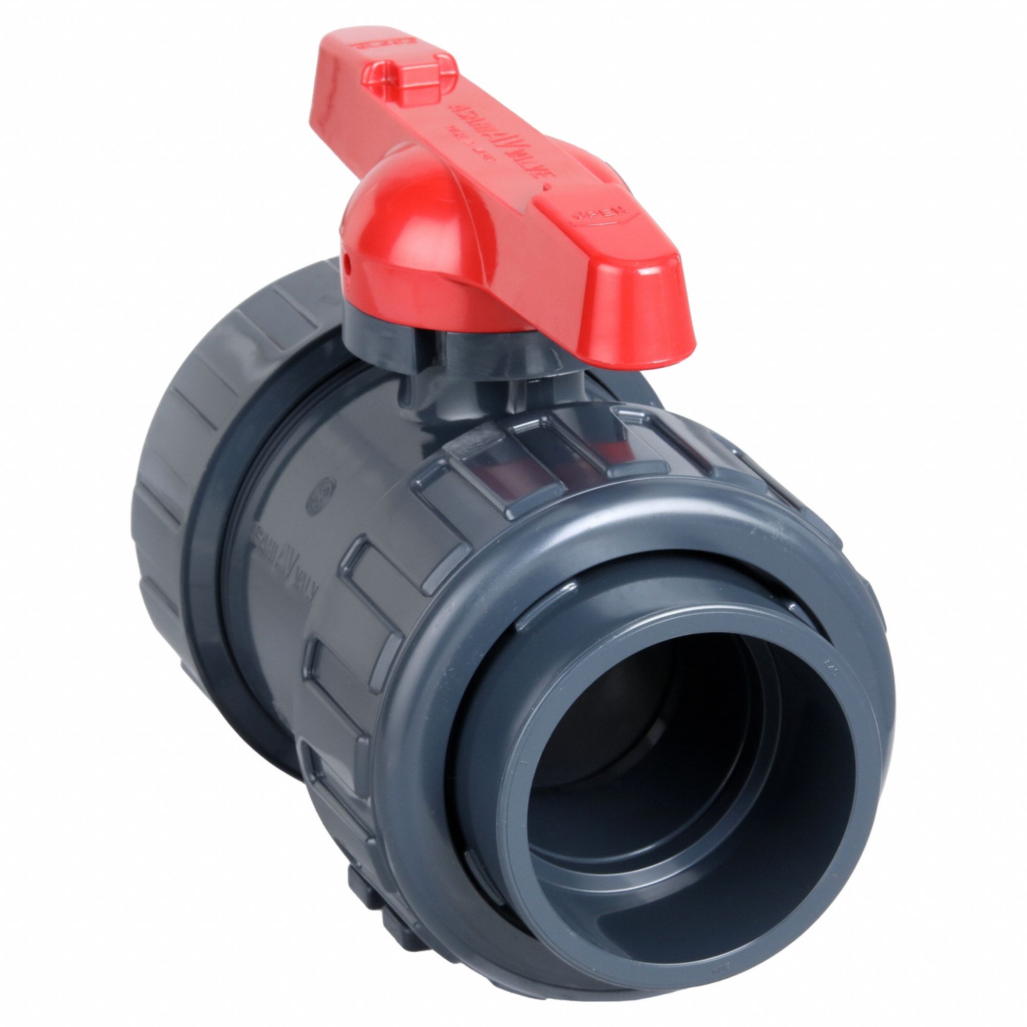 ASAHI, 3 in, PVC, Manual Two-Way Ball Valve - 49FA46|1602030 - Grainger