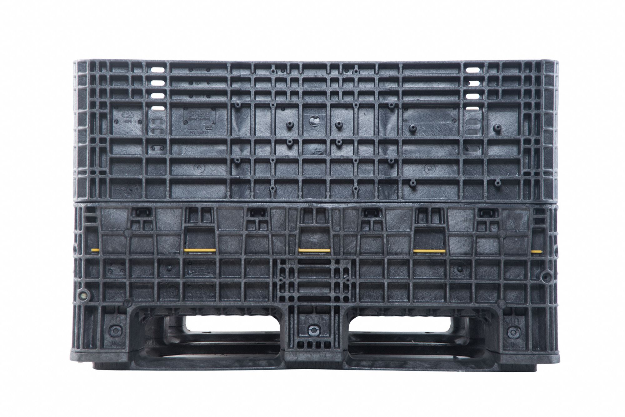 ORBIS Collapsible Bulk Container: 17 cu ft, 47 3/8 in x 39 5/8 in x 25 ...