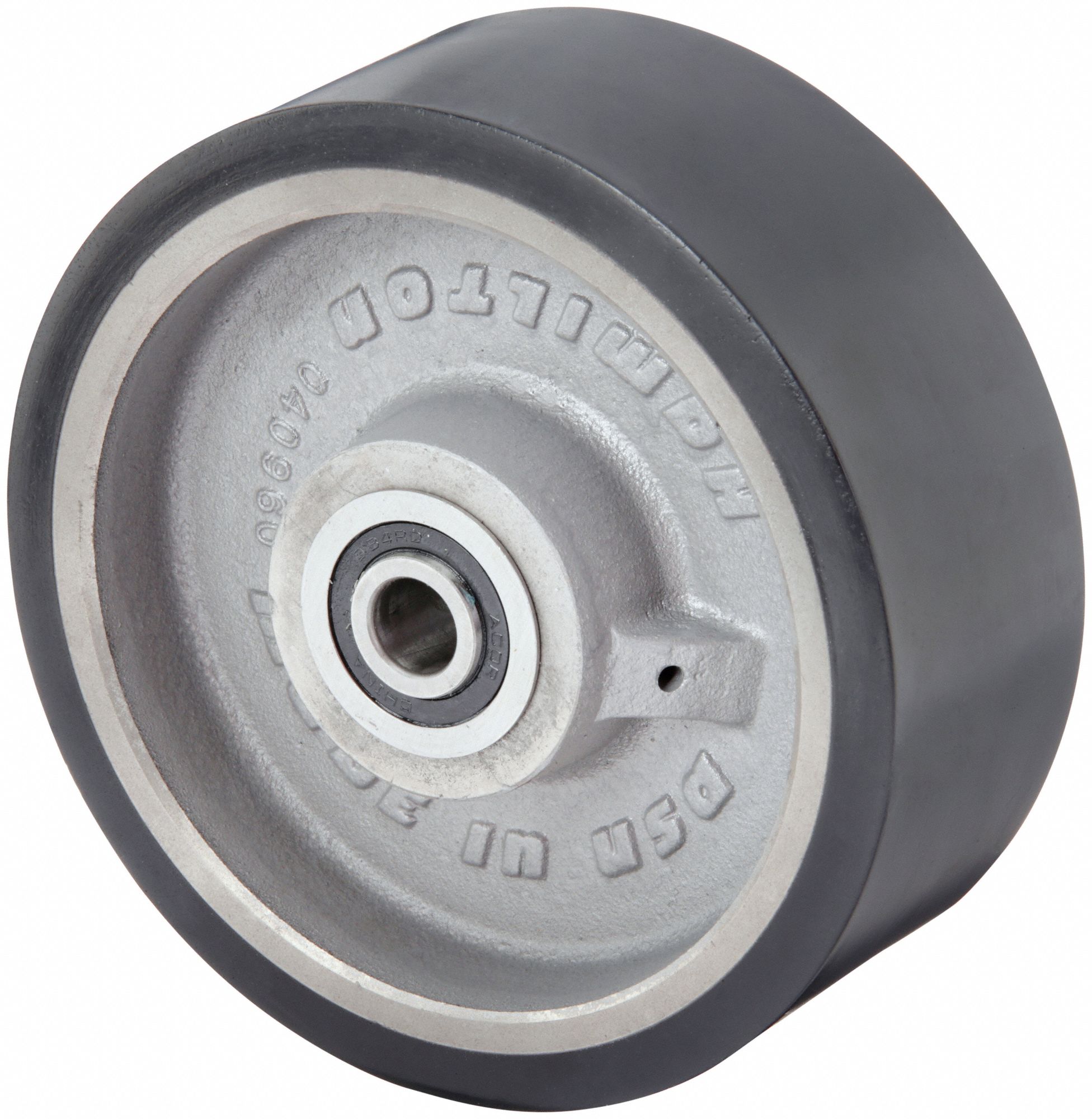 8 in Wheel Dia., 2 in Wheel Wd, Caster Wheel - 49H456|W-820-DB70-1/2 ...