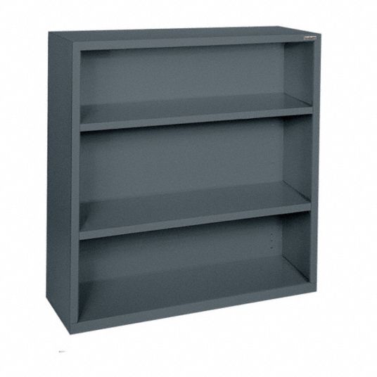 SANDUSKY, Dark Gray, Steel, Bookcase - 49J160|BA20341242-02 - Grainger