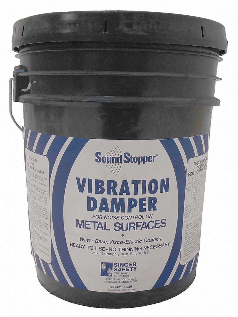 SINGER SAFETY, Vibration Compound, 12 in Overall Wd, Sound-Dampening ...