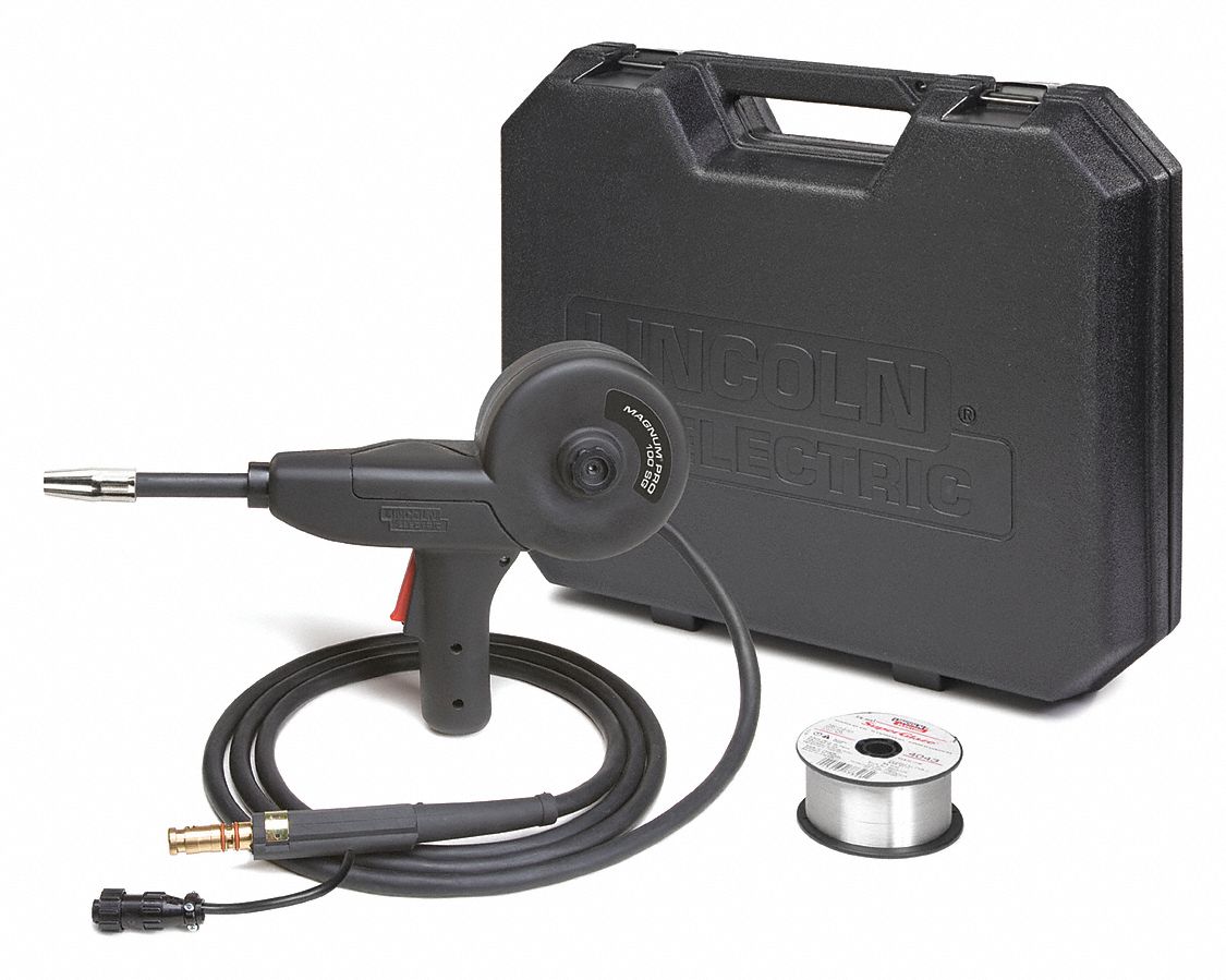 LINCOLN ELECTRIC, Magnum Pro 100SG, 130 A Max Amperage, Spool Gun ...