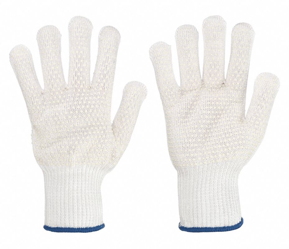 MCR SAFETY Guantes Resistentes a Cortes, Blanco - 49JY59 | 92910M ...