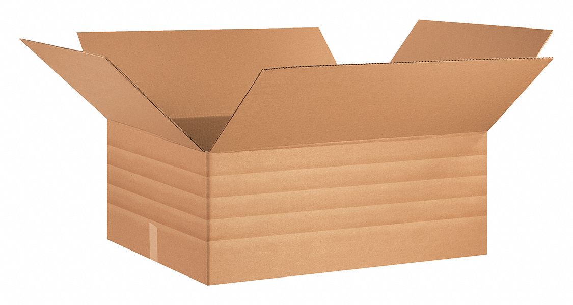 30 in Inside Lg, 24 in Inside Wd, Multidepth Shipping Carton - 49K009 ...