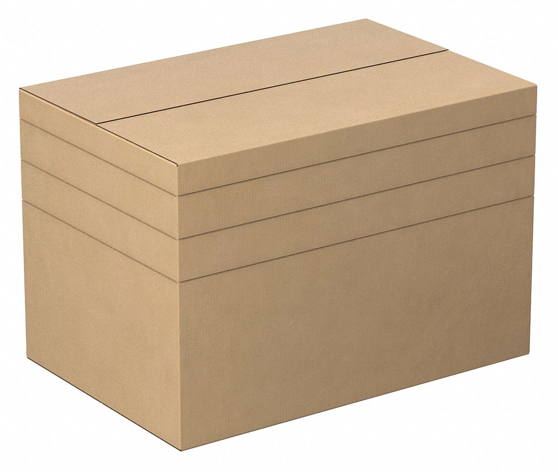 30 in Inside Lg, 20 in Inside Wd, Multi Height Shipping Box - 49K023 ...