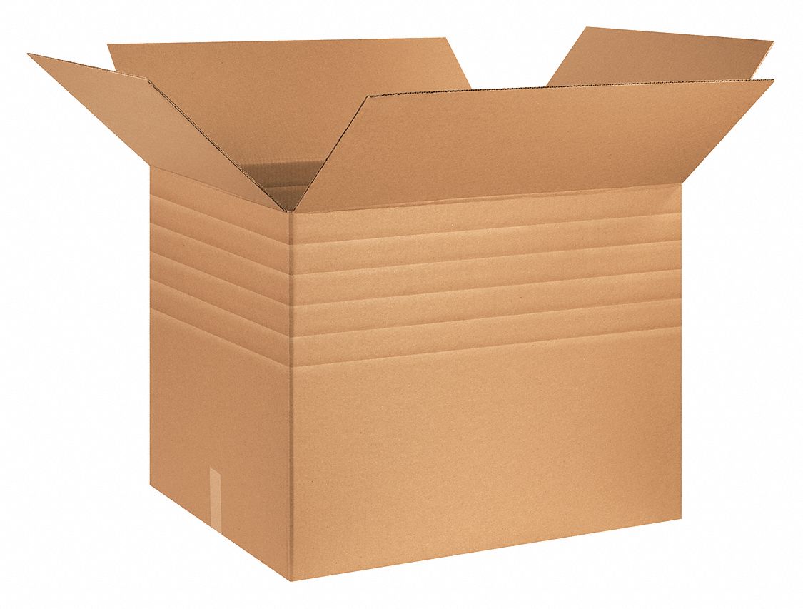 30 in Inside Lg, 24 in Inside Wd, Multidepth Shipping Carton - 49K024 ...