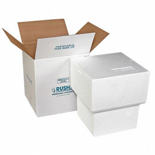 14-1/2x14-1/2x16-1/2 in, 32 ECT, Shipper Kit - 49K027|NS-7C - Grainger