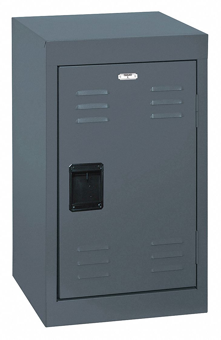 SANDUSKY, 15 in x 15 in x 24 in, Louvered, Wardrobe Locker - 49K090 ...
