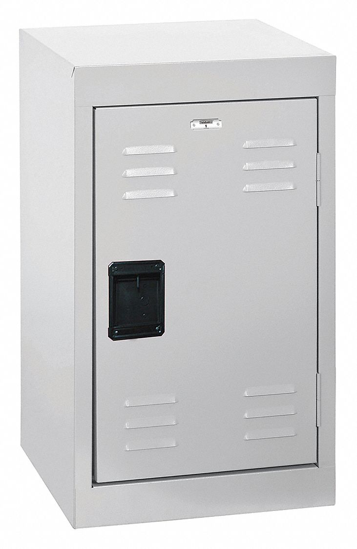 SANDUSKY, 15 in x 15 in x 24 in, Louvered, Wardrobe Locker - 49K092 ...