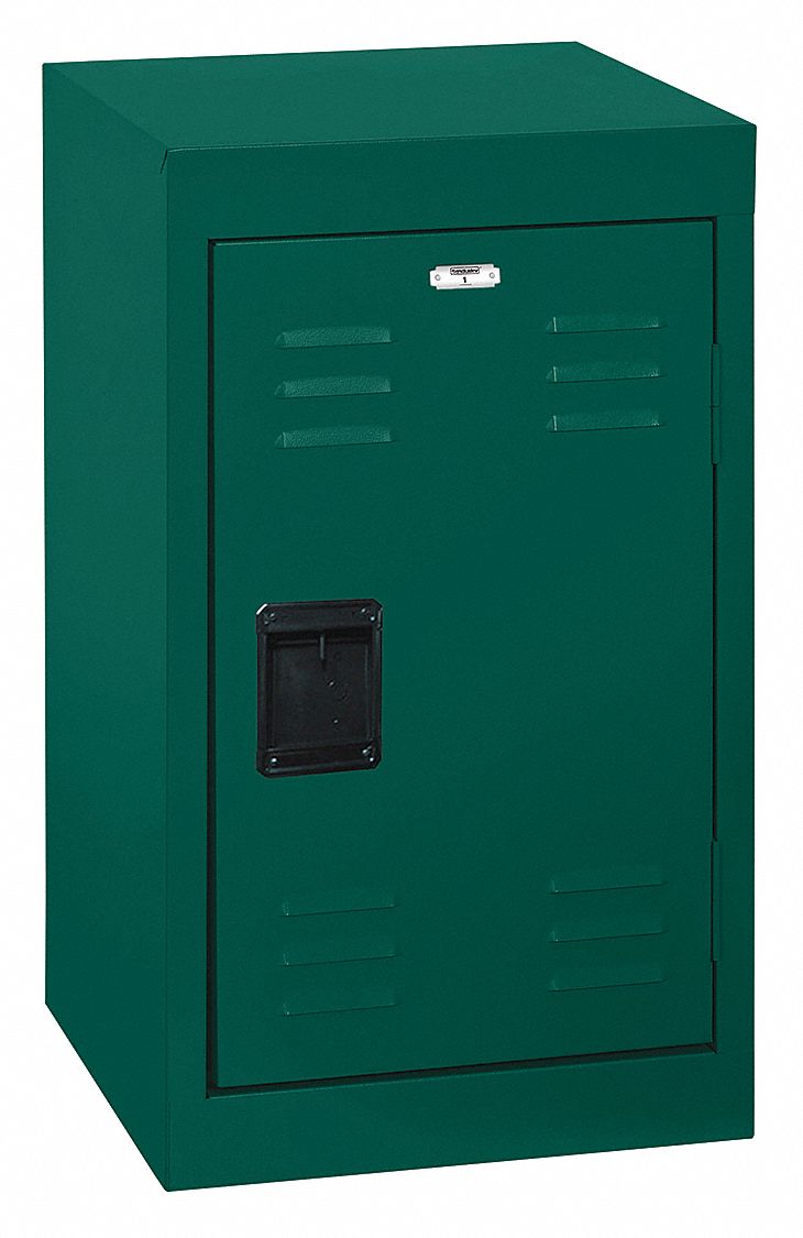 SANDUSKY, 15 in x 15 in x 24 in, Louvered, Wardrobe Locker - 49K095 ...