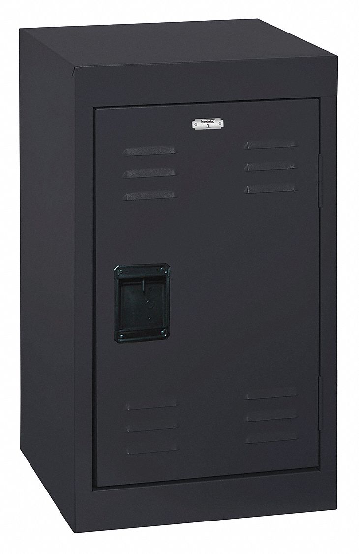 SANDUSKY, 15 in x 15 in x 24 in, Louvered, Wardrobe Locker - 49K096 ...