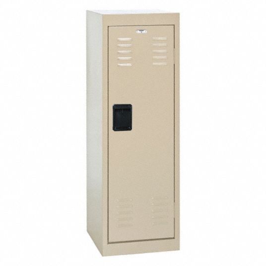 SANDUSKY, 15 in x 15 in x 48 in, Louvered, Wardrobe Locker - 49K104 ...