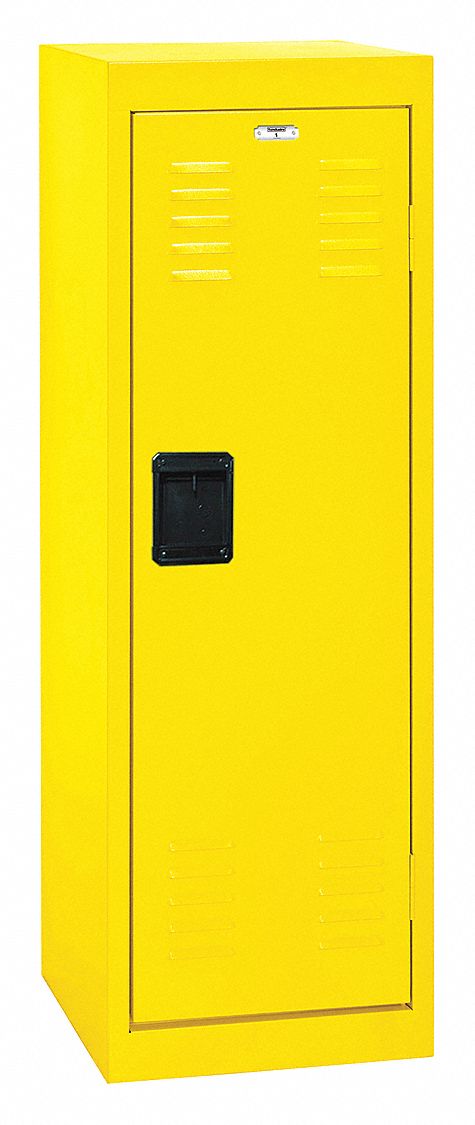 SANDUSKY, 15 in x 15 in x 48 in, Louvered, Wardrobe Locker - 49K107 ...
