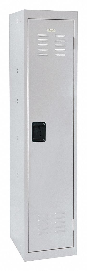 SANDUSKY, 15 in x 18 in x 66 in, Louvered, Wardrobe Locker - 49K111 ...