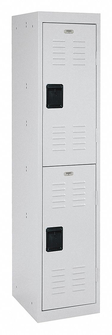 SANDUSKY, 15 in x 18 in x 66 in, Louvered, Wardrobe Locker - 49K120 ...