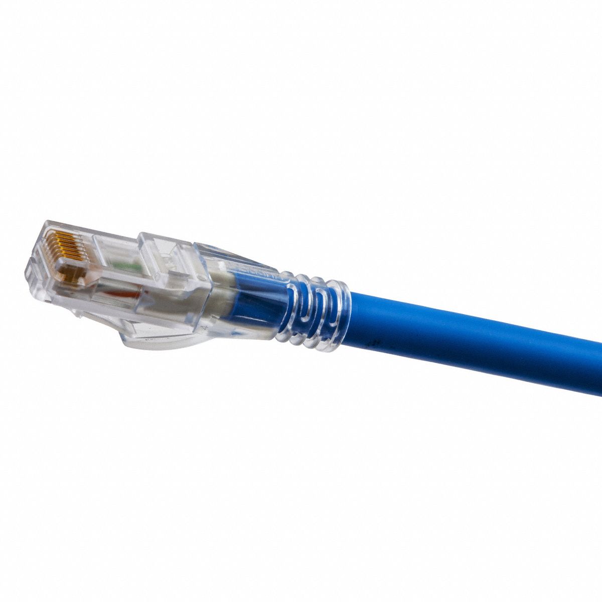 HUBBELL PREMISE WIRING Voice and Data Patch Cord: Clear Boot, Clear ...