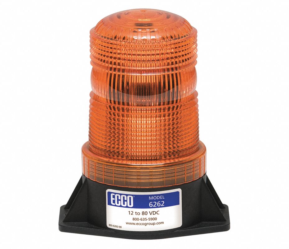ECCO Baliza Luminosa,Plástico,4-7/8" Alt - 49KD42 | 6262A - Grainger México