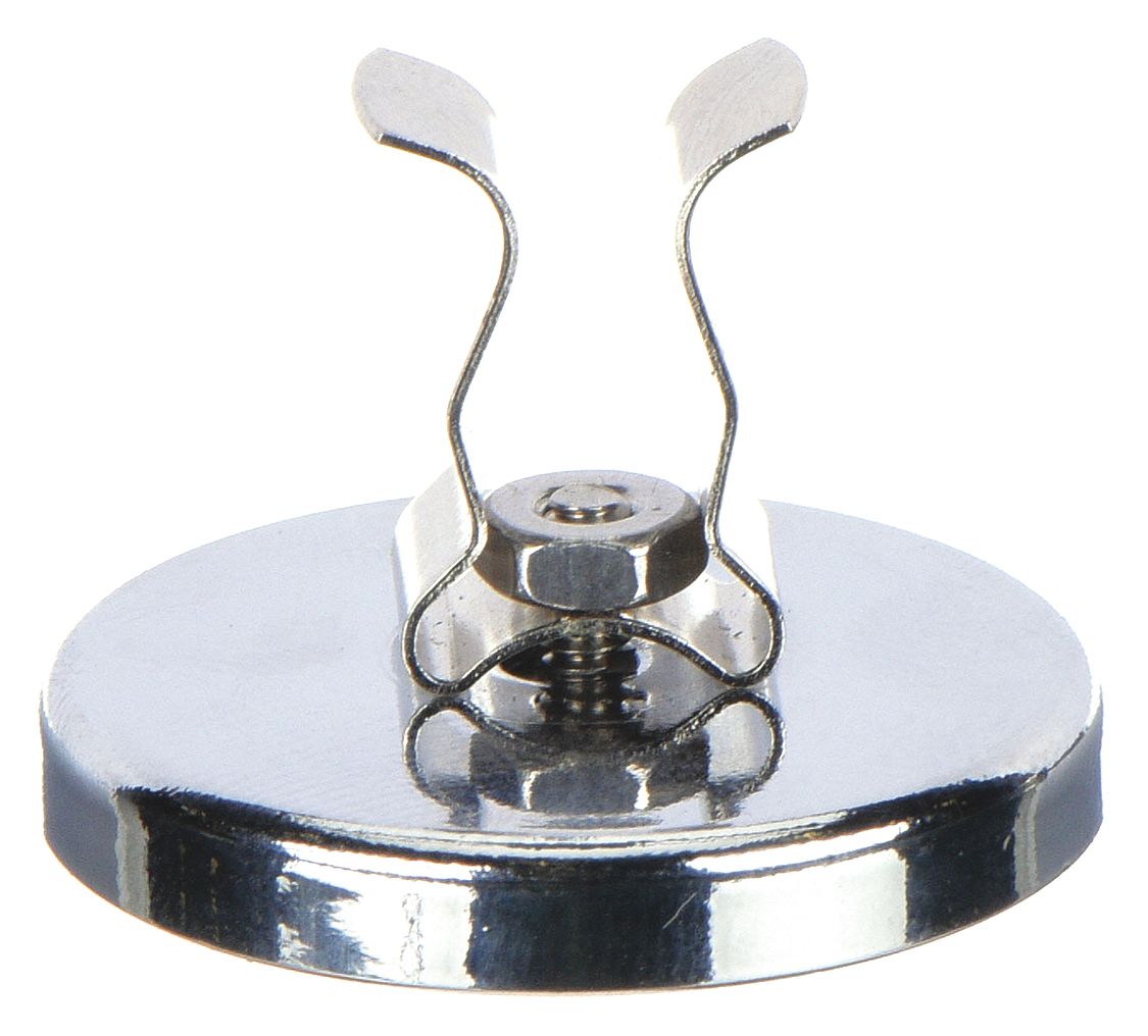 MAG-MATE, Ceramic Magnet, 14 lb Max. Pull, Magnet with Clip - 49L998 ...