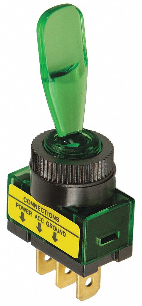 BATTERY DOCTOR, Toggle Switch, SPST, Automotive Switch - 49LW99|20501 ...